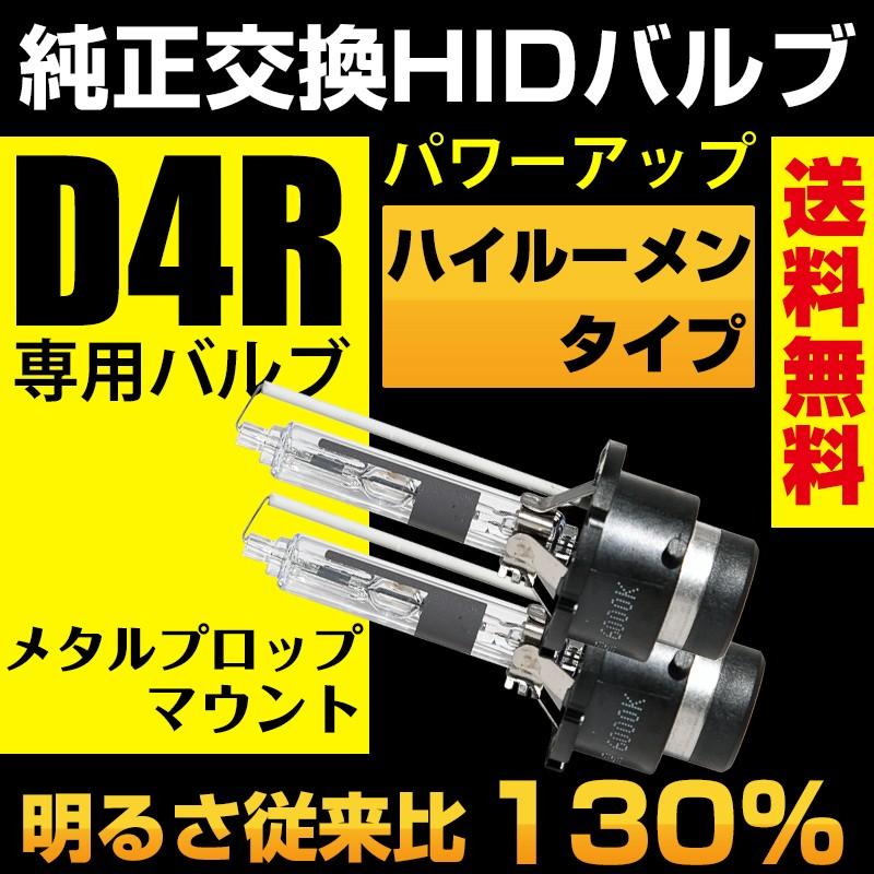 HID D4R 専用設計 ハイルーメンタイプ 純正交換 バルブ 【hi-d4r】